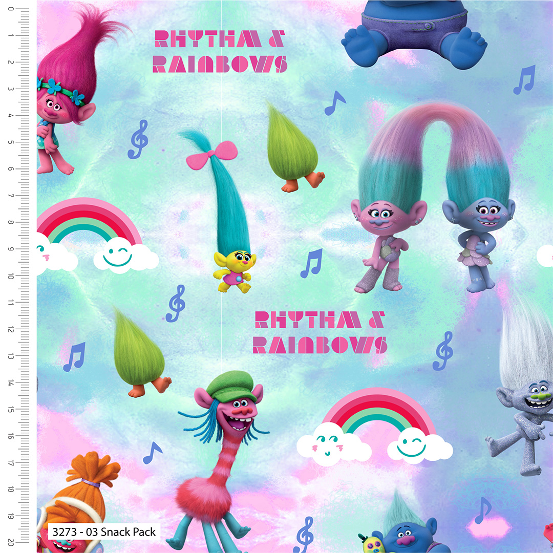 Trolls – Cotton Prints (3273) – Visage Textiles – Speciality & Novelty ...