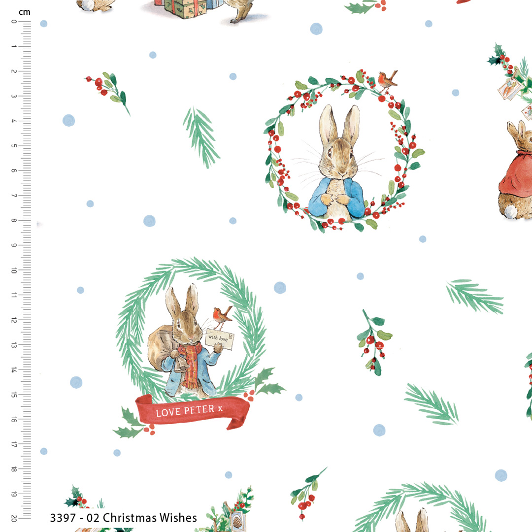The Joy of Giving – Peter Rabbit – Christmas – Cotton Prints (3397 ...