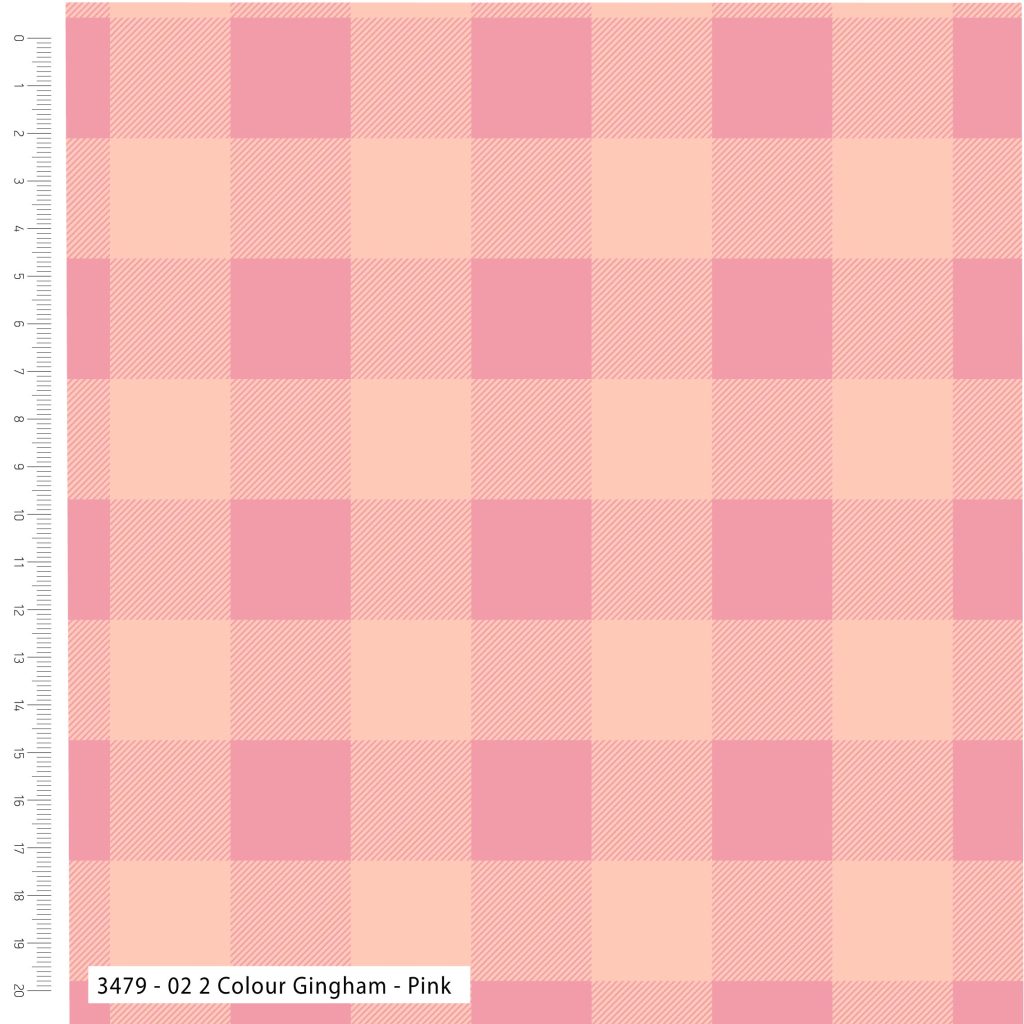 Two Colour Gingham – The Crafty Pie – Viscose (3479) – Visage Textiles ...