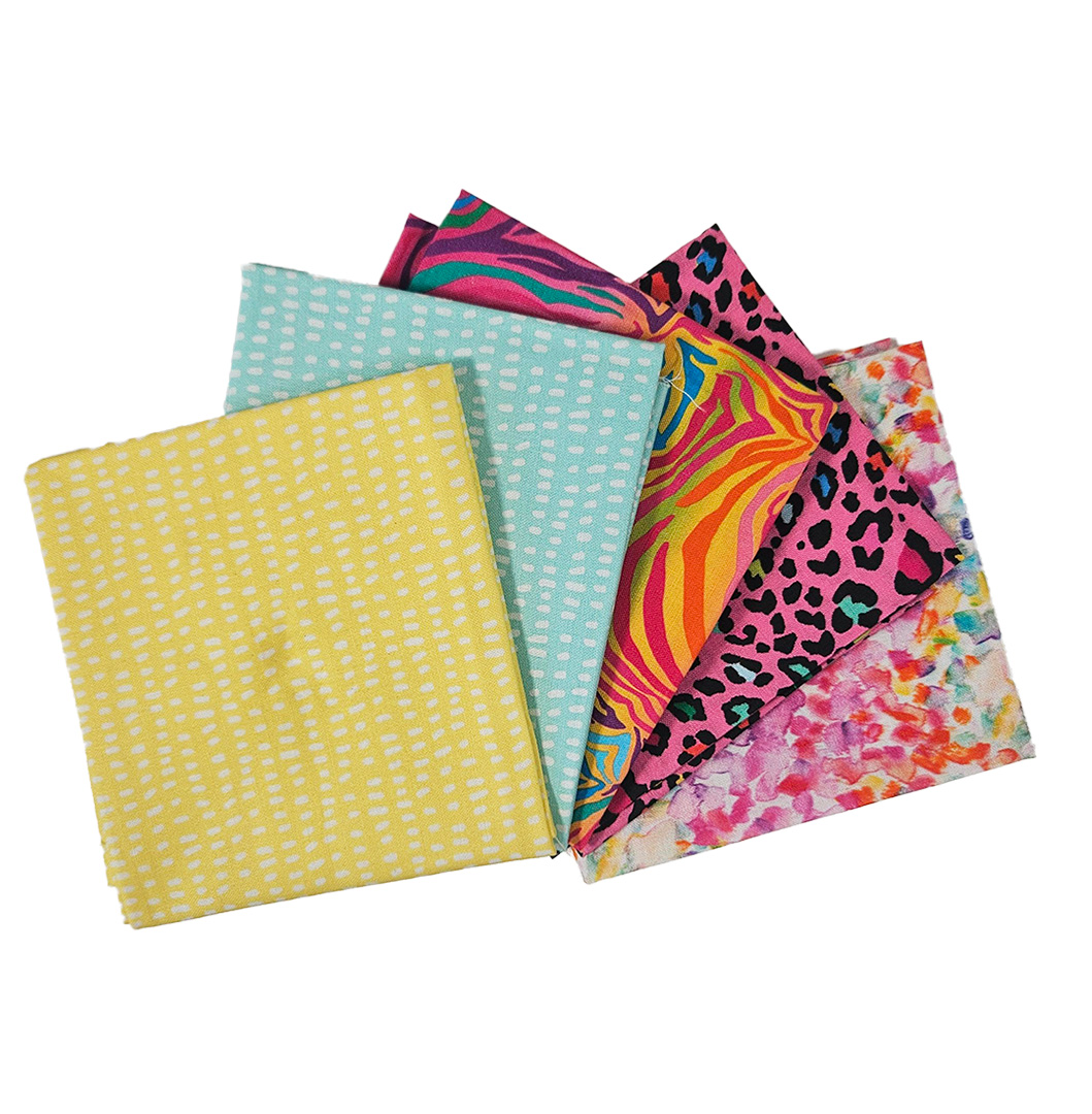 CLEARANCE Fat Quarters – Bright and Bold Colour Groups – Visage ...