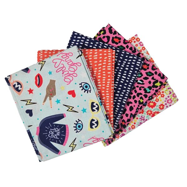 CLEARANCE Fat Quarters – Bright and Bold Colour Groups – Visage ...