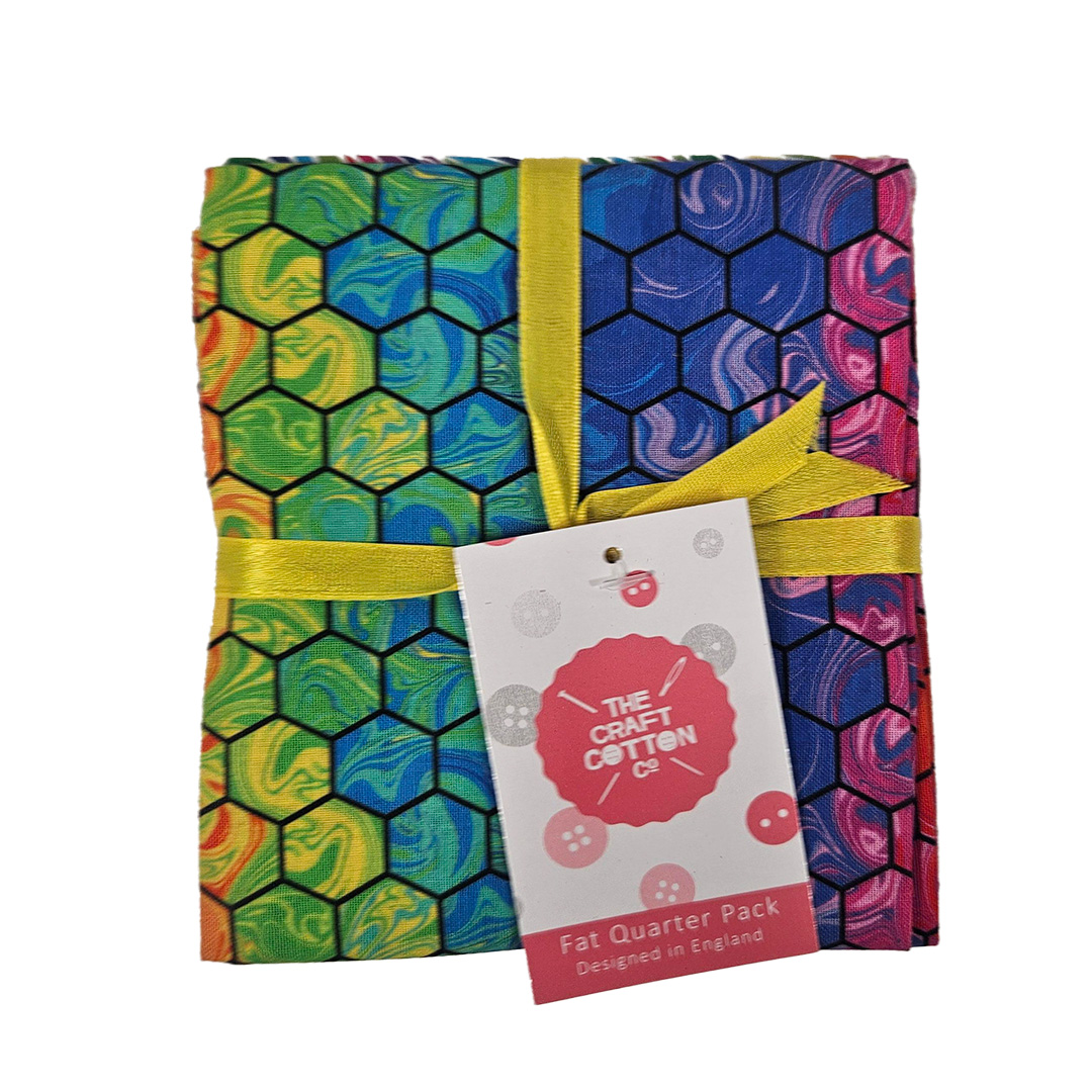 CLEARANCE Fat Quarters – Bright and Bold Colour Groups – Visage ...