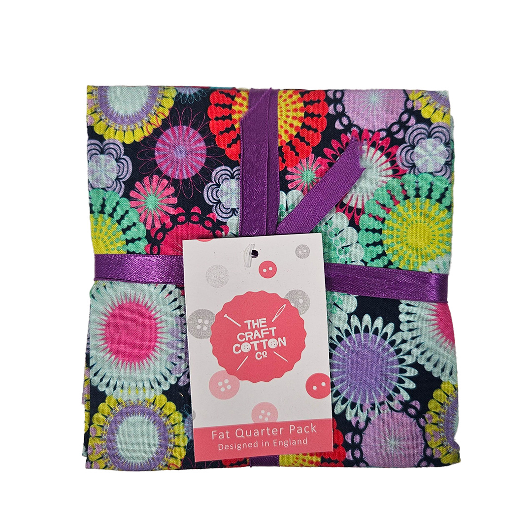 CLEARANCE Fat Quarters – Bright and Bold Colour Groups – Visage ...